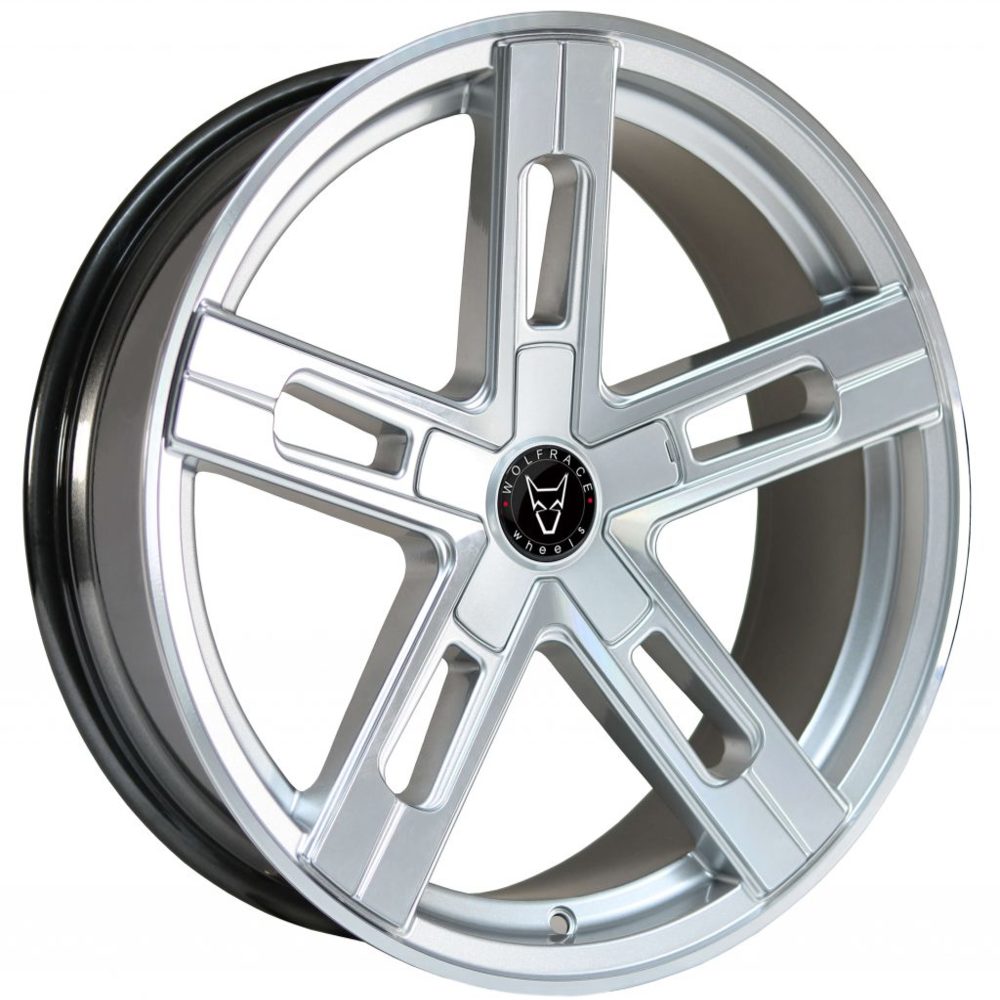 8.5x20 Wolfrace Eurosport Stuttgart Ultra Concave Hyper Silver Polished ...