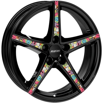 Alutec Raptr Diamond Black Stickerbomb Alloy Wheels, Alloy Wheels and ...