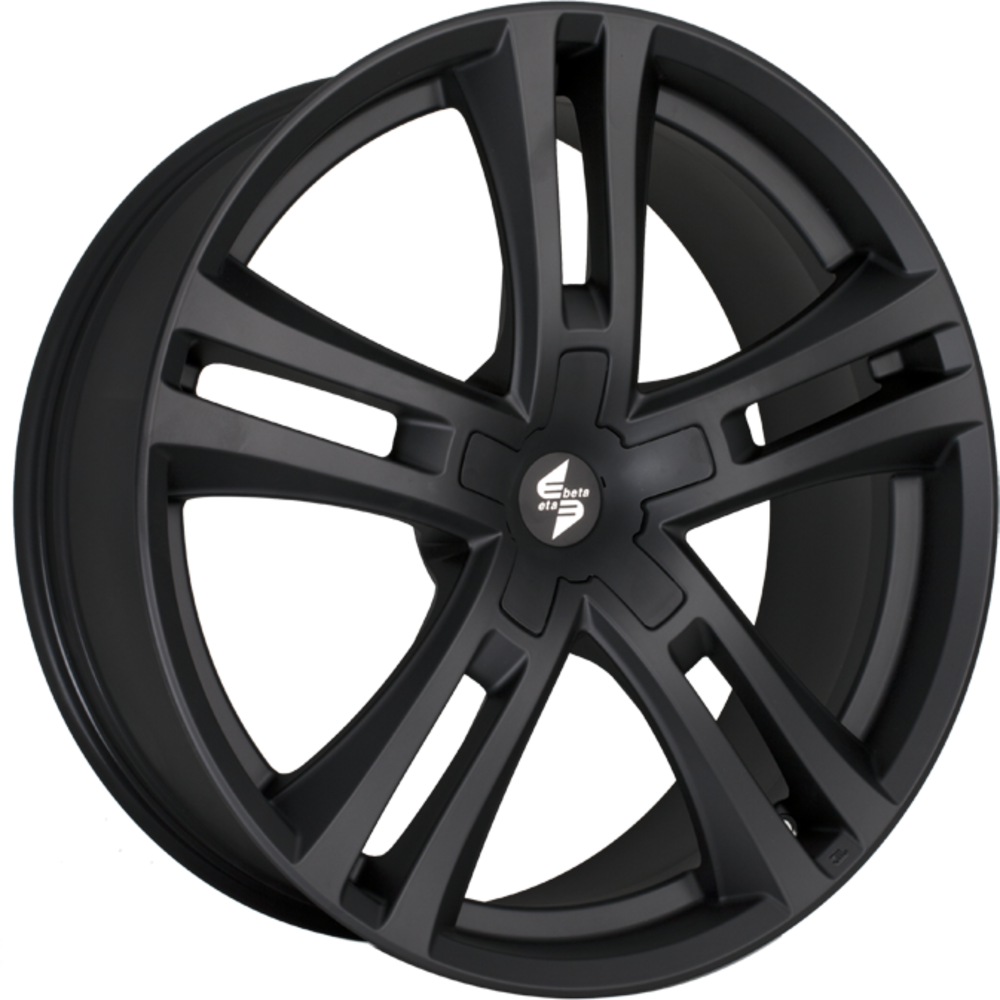 10x22 Eta Beta Wr Uriel Black Matt Black Cap Alloy Wheels Audi Q7 2006 ...