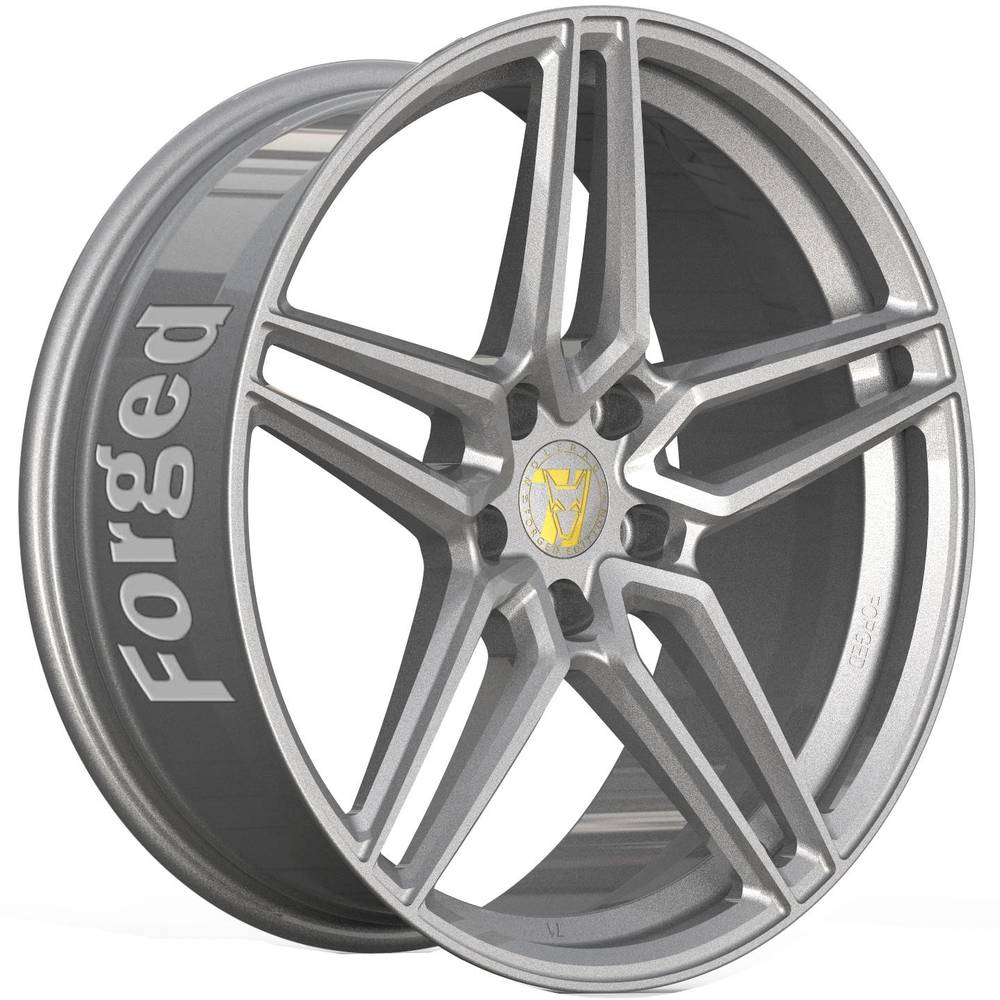 8.5x19 Front 9.5x19 Rear Wolfrace 71 Forged Edition Talon Forged Urban ...