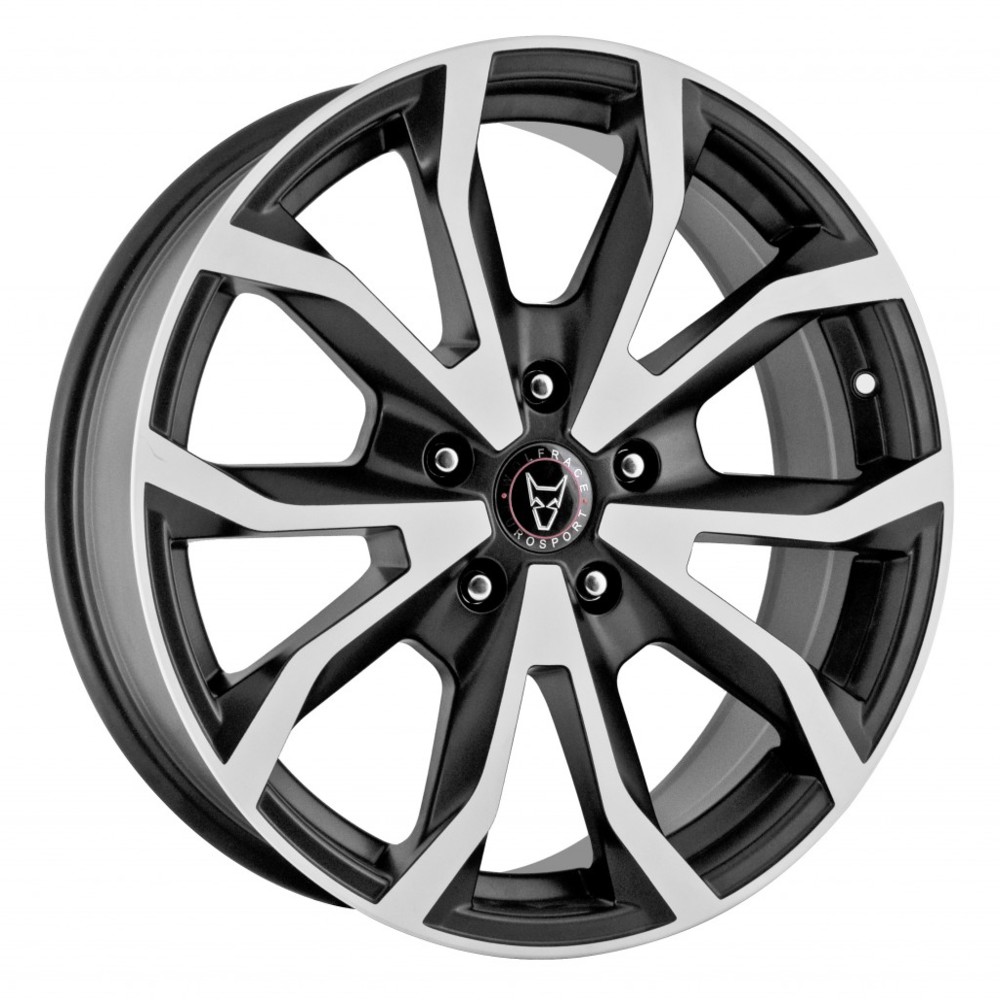 8x18 Wolfrace Eurosport Assassin Trs Matt Black Alloy Wheels, Alloy ...