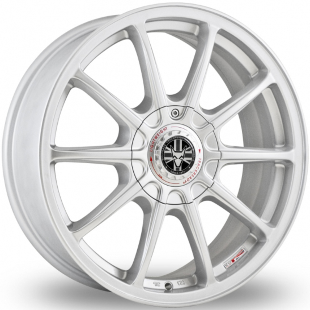 8x18 Wolfrace Trackready Pro Lite Eco 2.0 Silver Alloy Wheels, Alloy ...