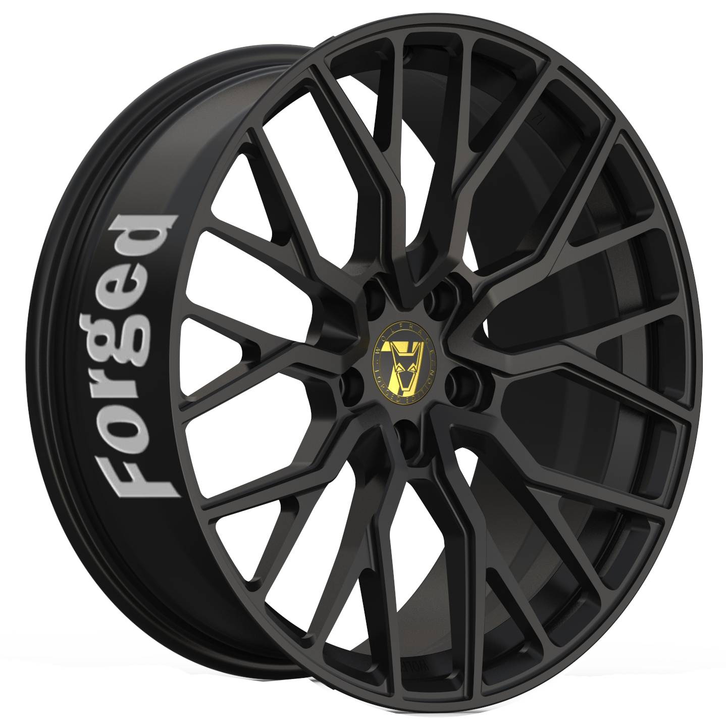 9x20 Wolfrace 71 Forged Edition Munich Gtr Forged Satin Raven Black ...